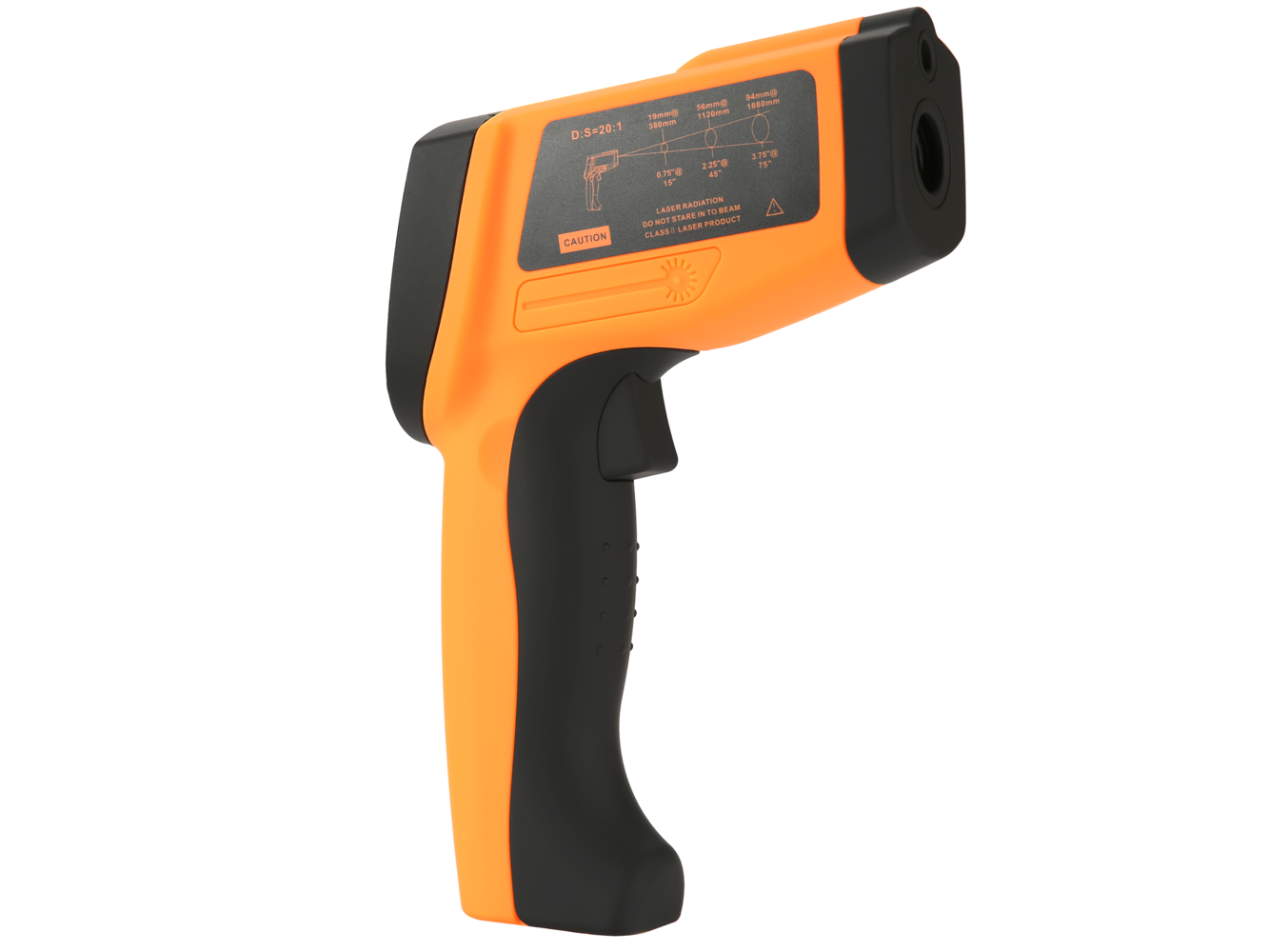 Non-contact pyrometer laser thermometer +200 ~ 1650°C +200°C ~1650°C ...