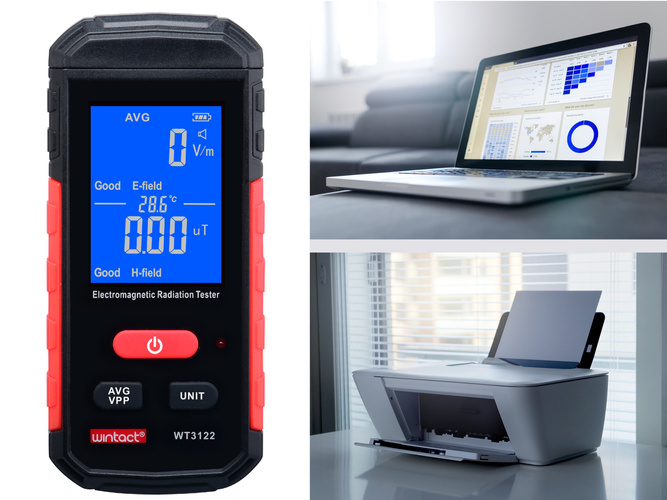 Miernik pola elektromagnetycznego | Urządzenia pomiarowe \ Mierniki ...